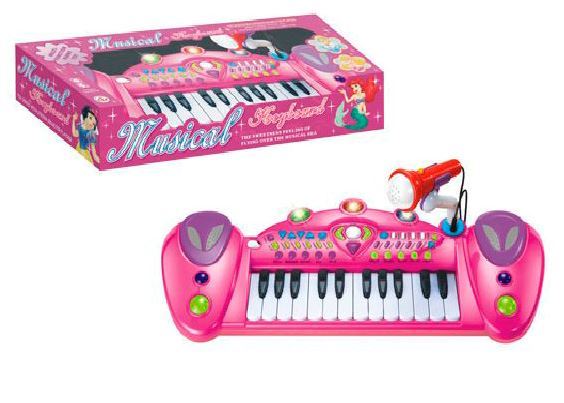Organo musical de juguete rosado– Ositos y Cia.