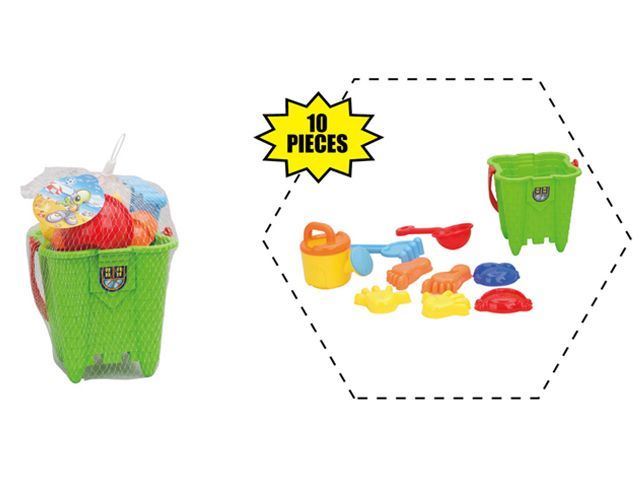 Balde de Playa para Niños con 9 Accesorios– Ositos y Cia.