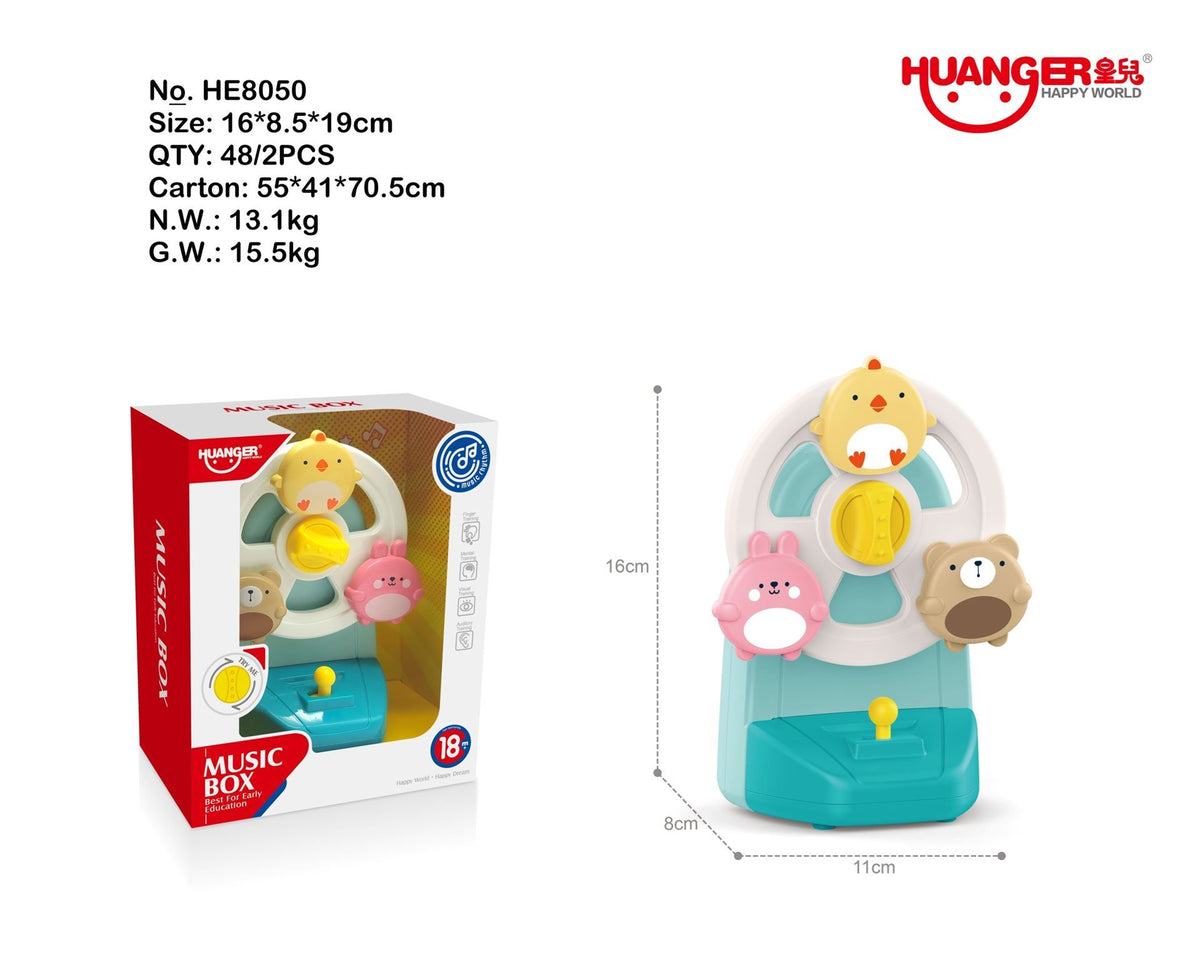 Rueda Musical Celeste Huanger – Con Sonido Relajante y Animalitos Gira ...