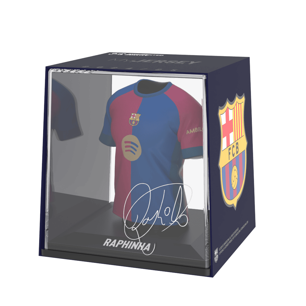 Mini Camiseta FC Barcelona 2024/25 Raphinha 11 - Con firma– Ositos y Cia.